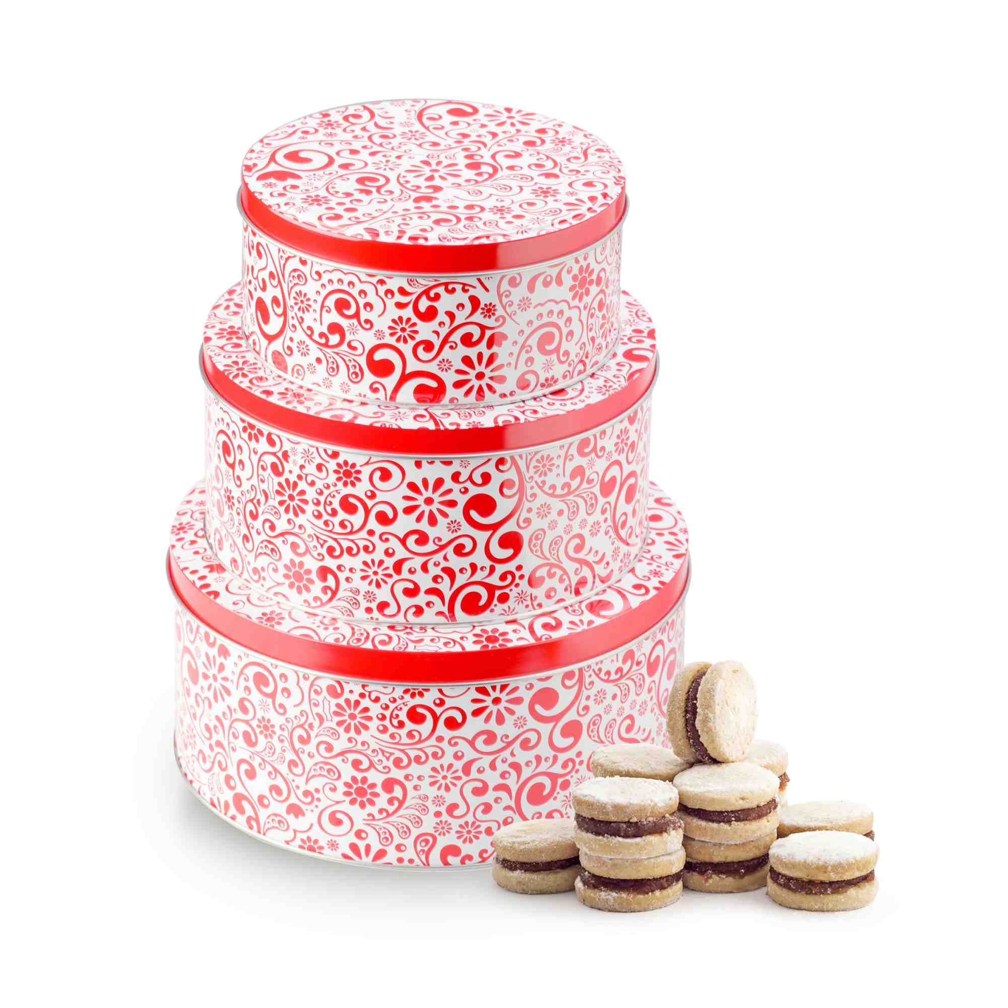 Christmas Cookie Tins | Cookie Gift Tin Boxes | Starpack