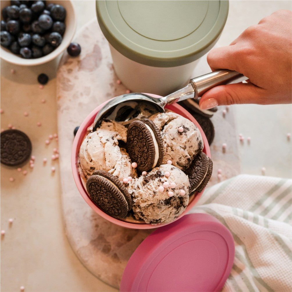 Ice Cream Freezer Containers by Starpack - Easy Store, Frost Free Design